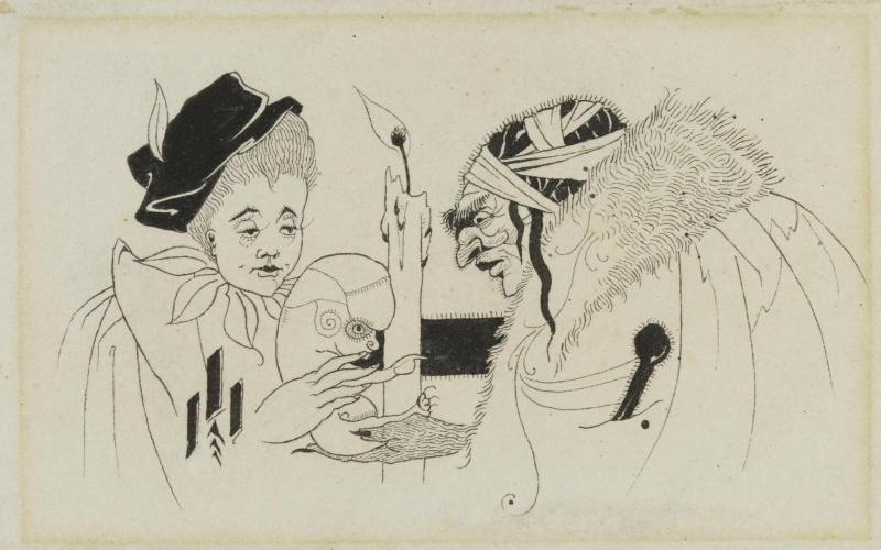 Buy a digital copy: 奥布里·比兹利(Aubrey Beardsley) - 好话, London | Arthive Buy a digital copy: 奥布里·比兹利(Aubrey Beardsley) - 好话, London | Arthive
